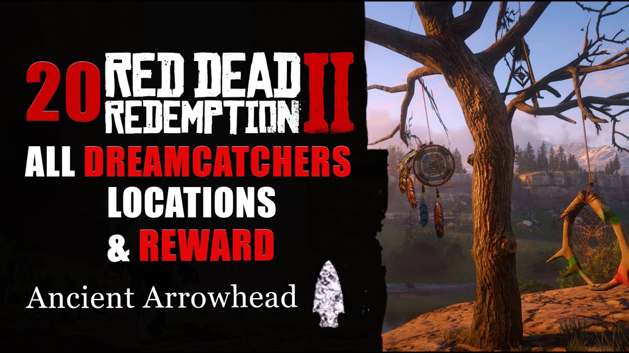 Red Dead Redemption 2 - All 20 Dreamcatcher Locations & Secret Reward ...