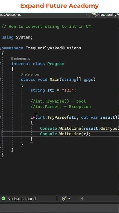 C Programmers Faq 006 String To Integer In C Programming Developer Csharp Dotnet