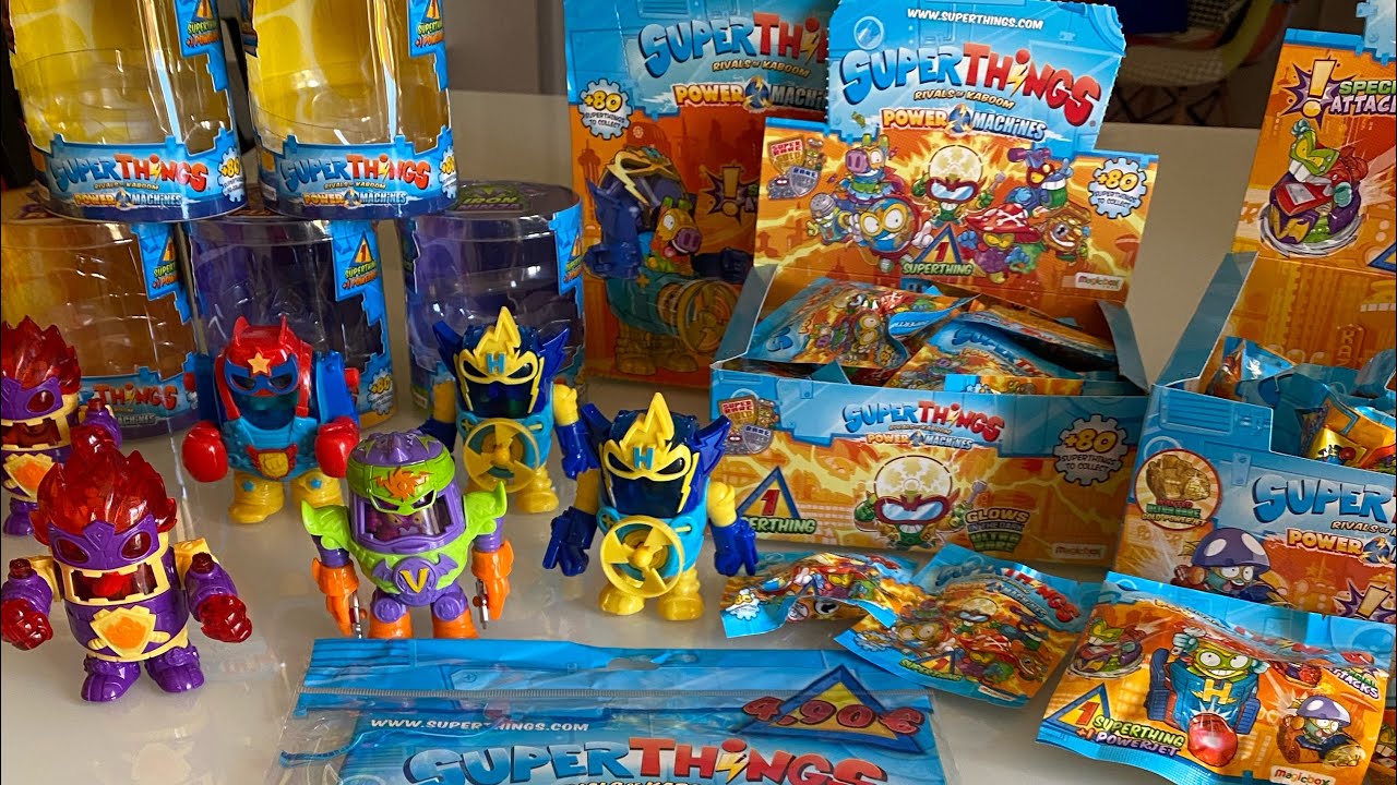 Super things, rivals of kaboom! #unboxing #edicola #superthings - YouTube