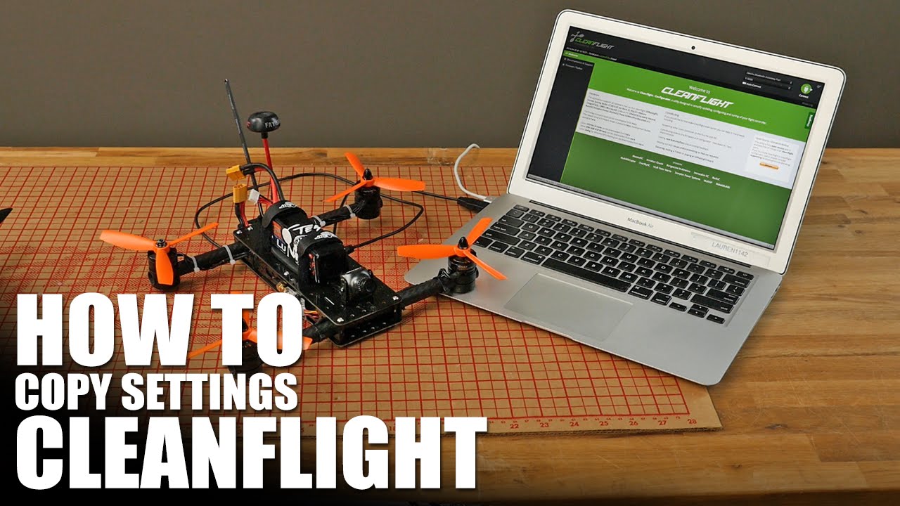 How to Copy Settings (CLI) Cleanflight | Flite Test - YouTube