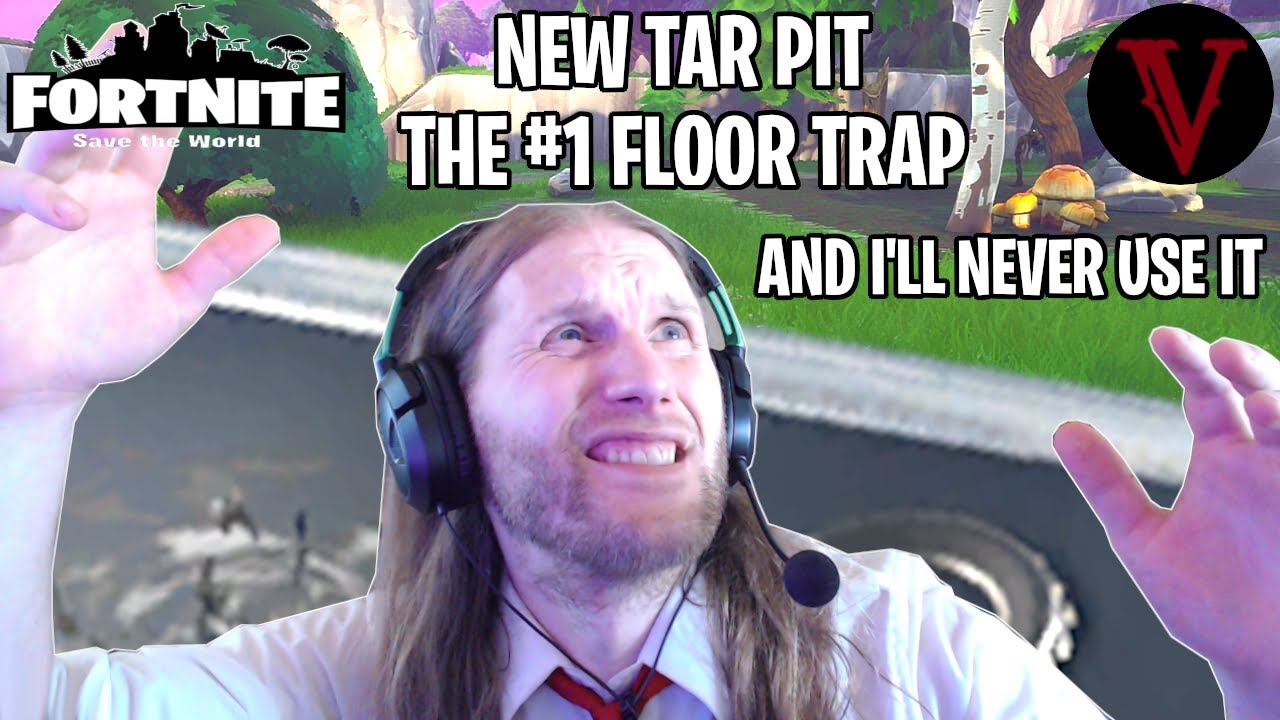 NEW Tar Pit Trap Explained | Fortnite Save the World | TeamVASH - YouTube