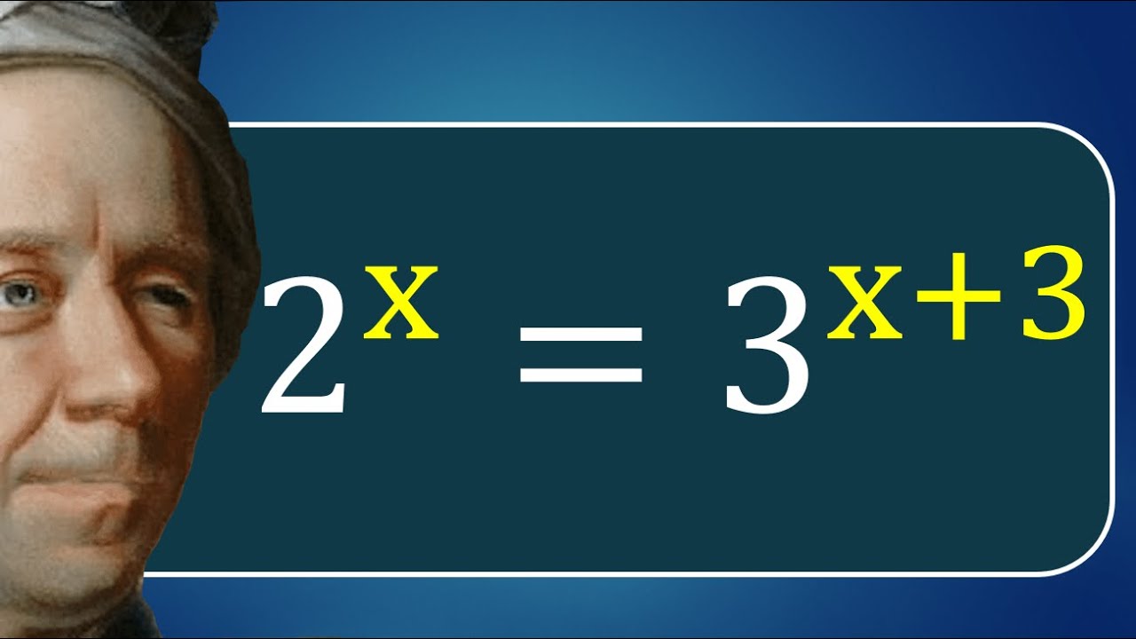 Difficulty: 4/10 | Do this when you see x in the power | algebra | Math ...