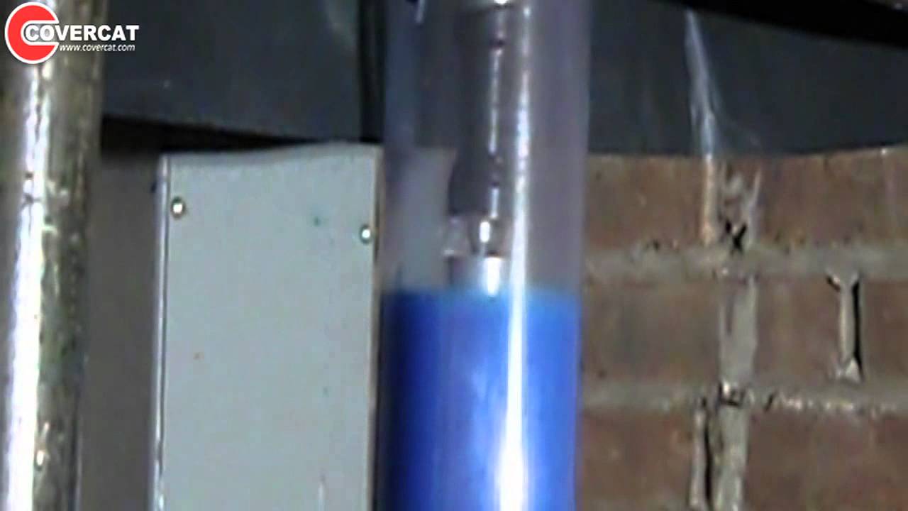 vertical spray lining - YouTube