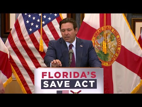 DeSantis signs Florida voter ID bill; lawsuit filed minutes later