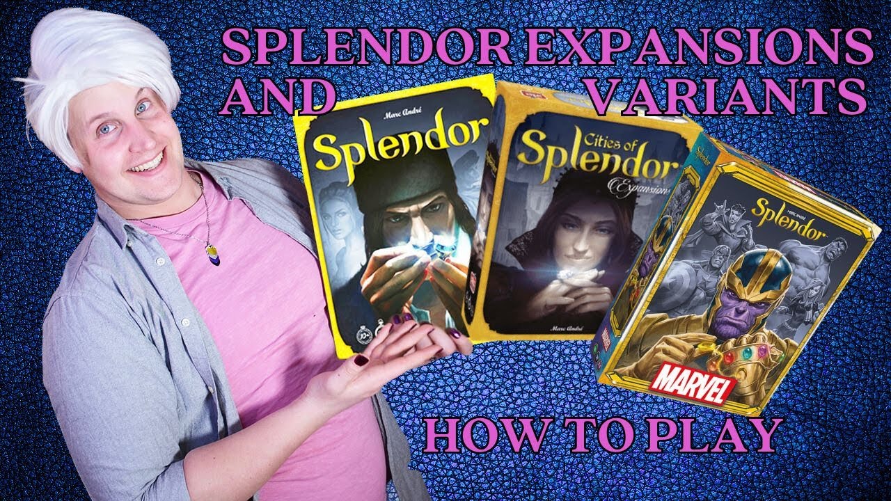 How to Play - Splendor Cities Expansion & Splendor Marvel - YouTube