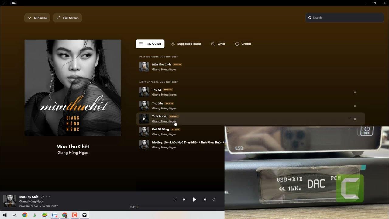 Cách chơi nhạc TIDAL - MQA trên máy tính và DAC Topping - YouTube