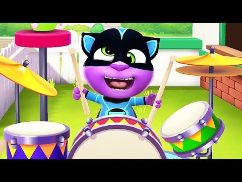 My Talking Tom Pet Care Fun & Play Feeding Cat With Fruits Smoothies ...