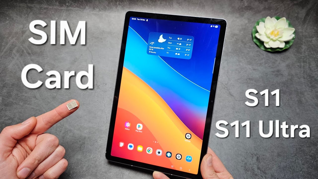 Does Samsung Galaxy Tab S11 / S11 Ultra Have SIM Card Slot? Physical ...