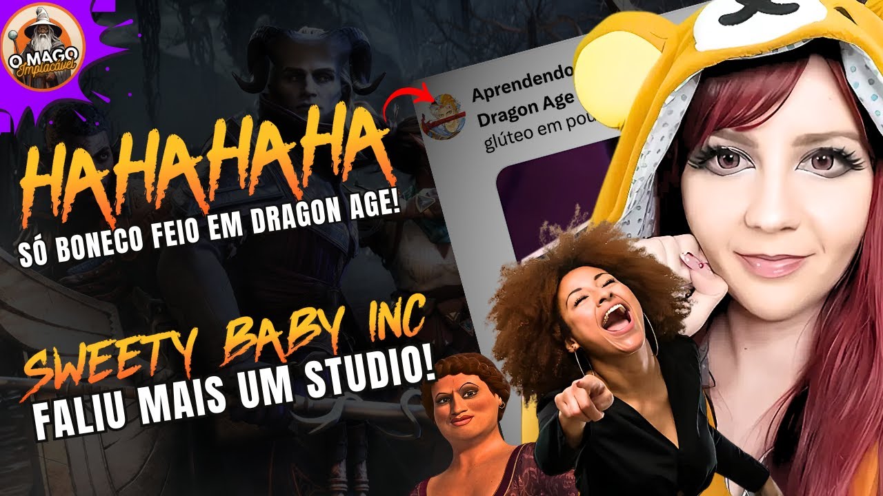 A SWEET BABY INC FALIU MAIS UM STUDIO | SÓ BONECO FEIO NO DRAGON AGE ...