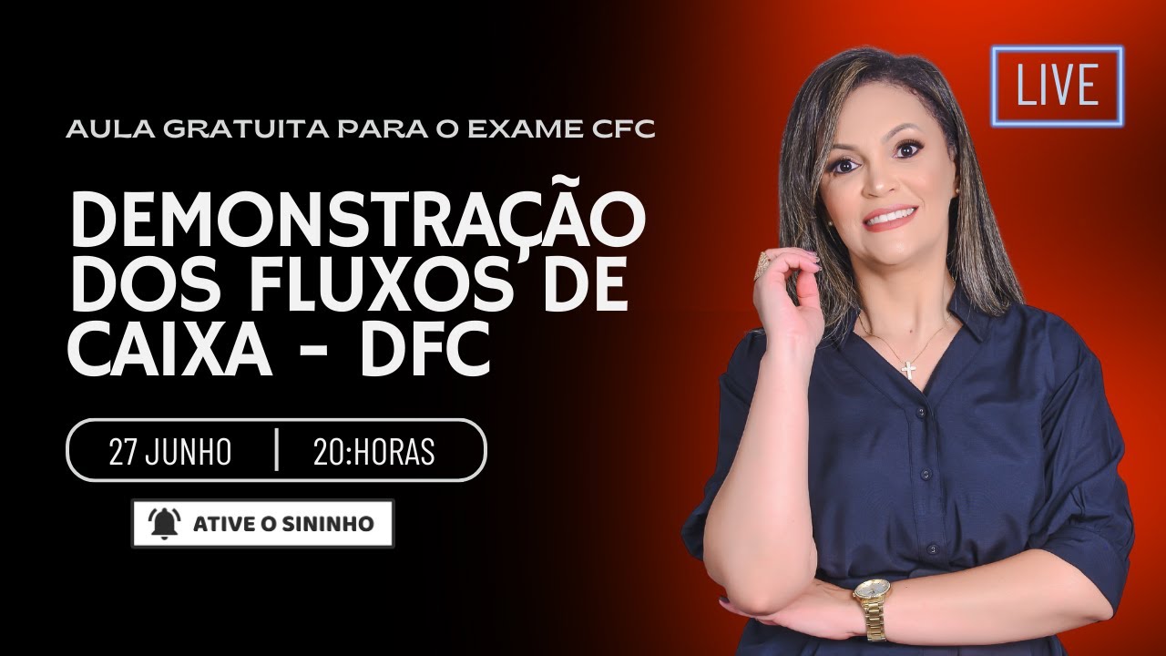 Demonstração dos Fluxo de Caixa (DFC) - Método Direto - YouTube