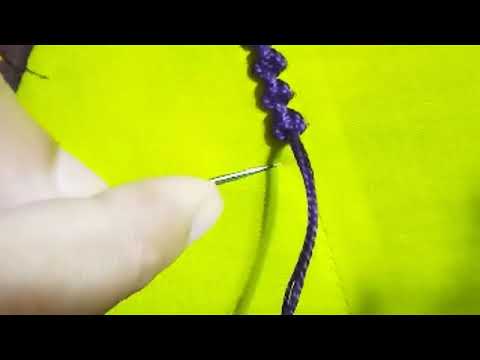 basic hand embroidery tutorial for beginners |Twilling stitch or ...