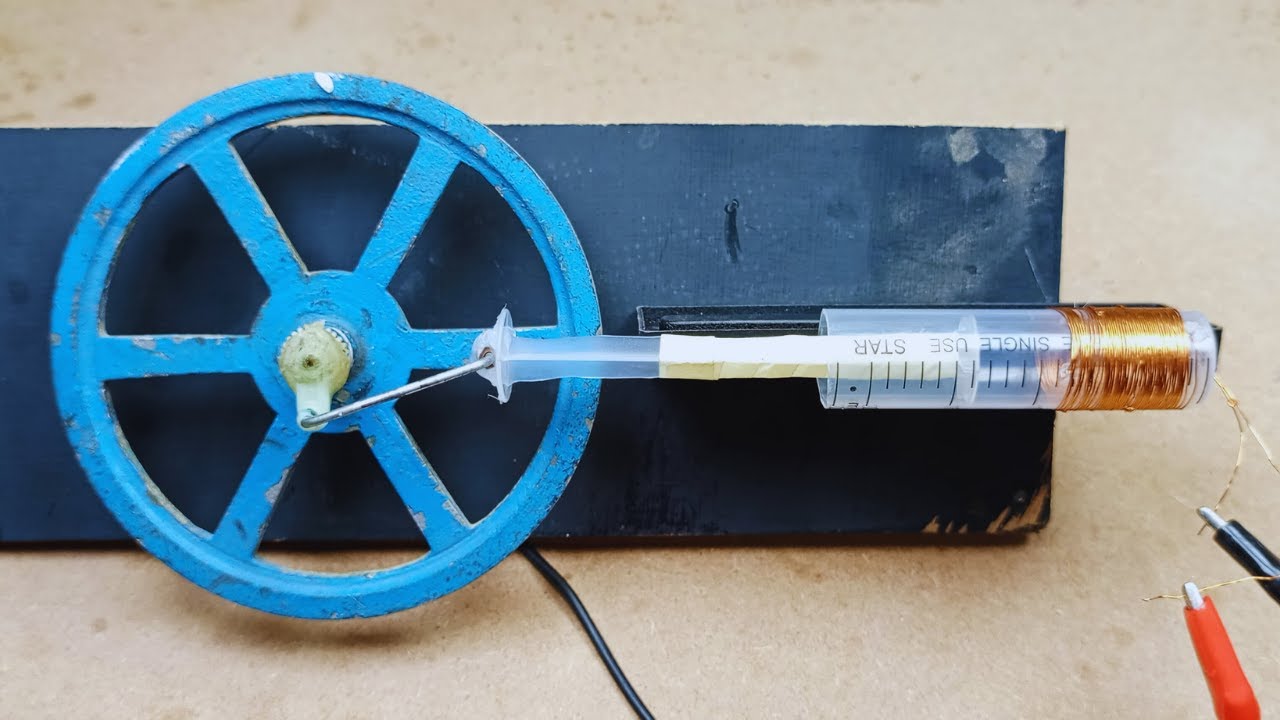 One Cylinder Engine Working Model Demonstration | Building One Cylinder ...