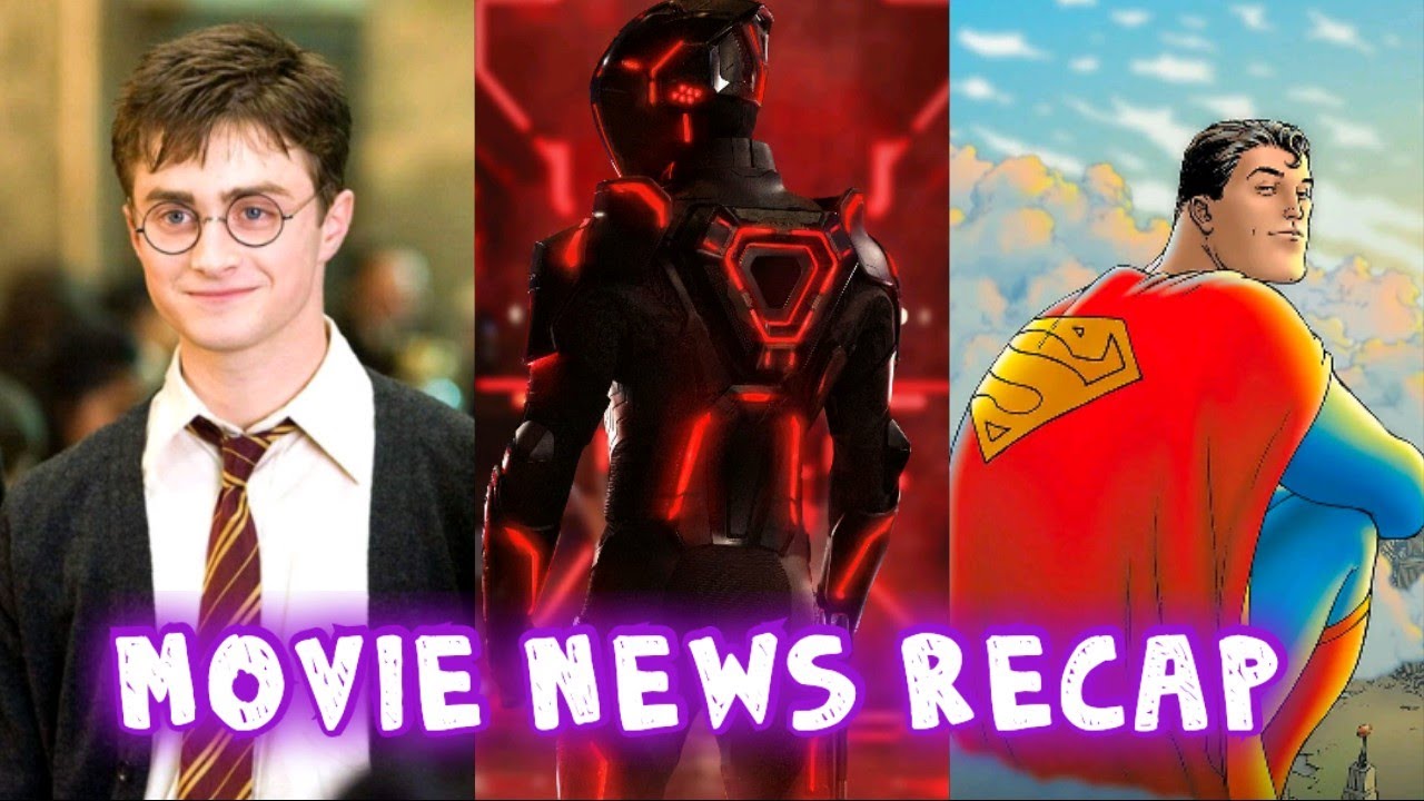 Movie News Updates: Tron Ares First Look, Superman Legacy New Title ...