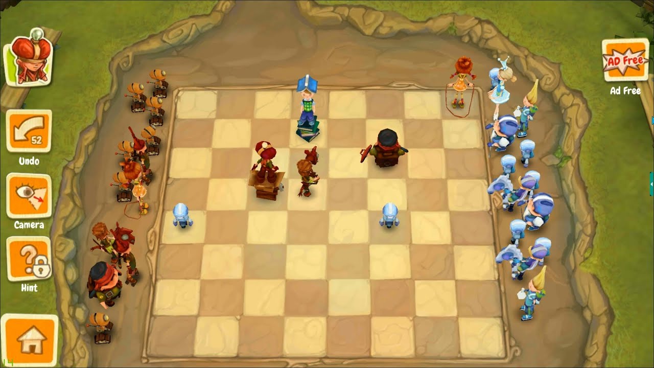4K Toon Clash Chess I Master level I Black Game Play #99 - YouTube