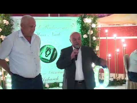 Quba Hacı Naibin 50 illik yubileyində Qubanın sabiq icra başçısı Mehman İbrahimovun təbriki