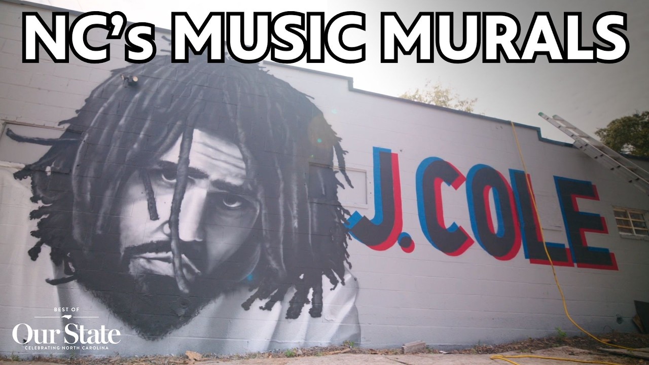 From Coltrane to J. Cole: North Carolina’s Music Mural Trail | Best of ...