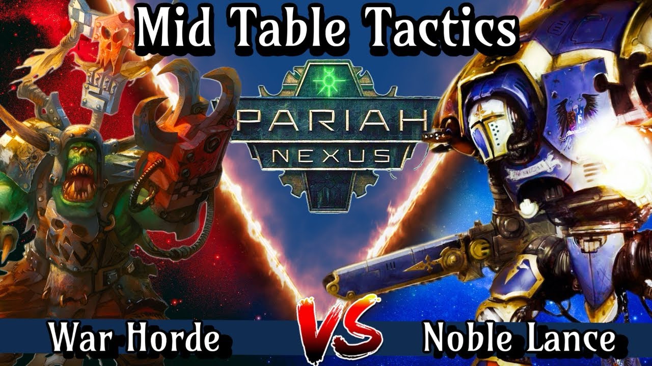 Warhammer 40k Battle Report: Orks VS Imperial Knights - YouTube