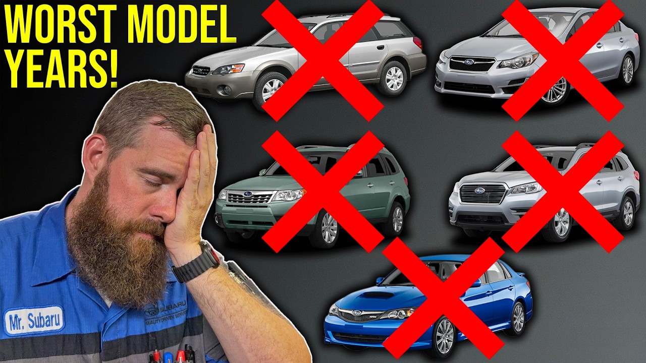 The Worst Year for Every Subaru Model (Don’t Buy These!) - YouTube