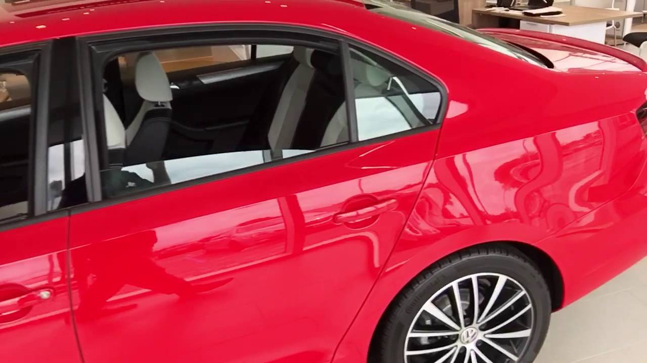 2016 Jetta in Tornado Red - YouTube