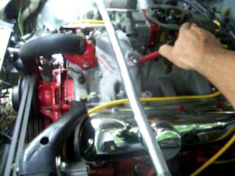 RX7 V8 Bigblock Oldsmobile 425 super rocket - YouTube