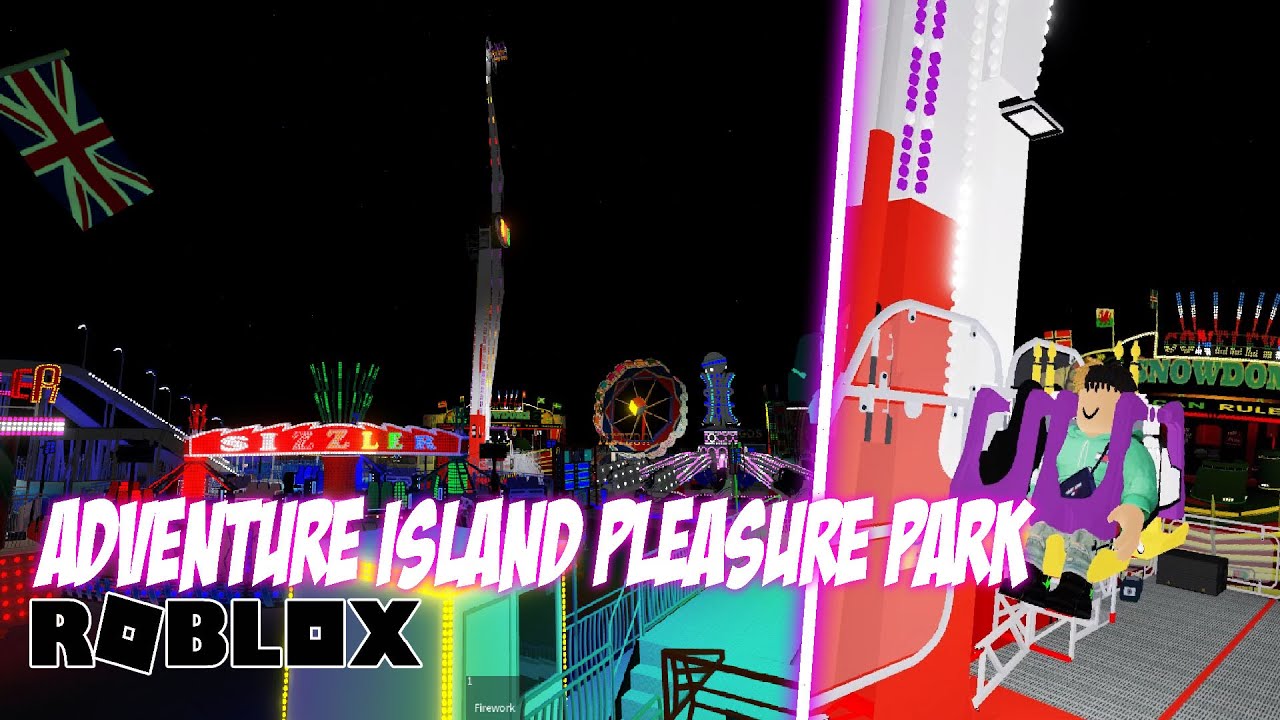 NEW RIDES at Adventure Island Pleasure Park Roblox - YouTube