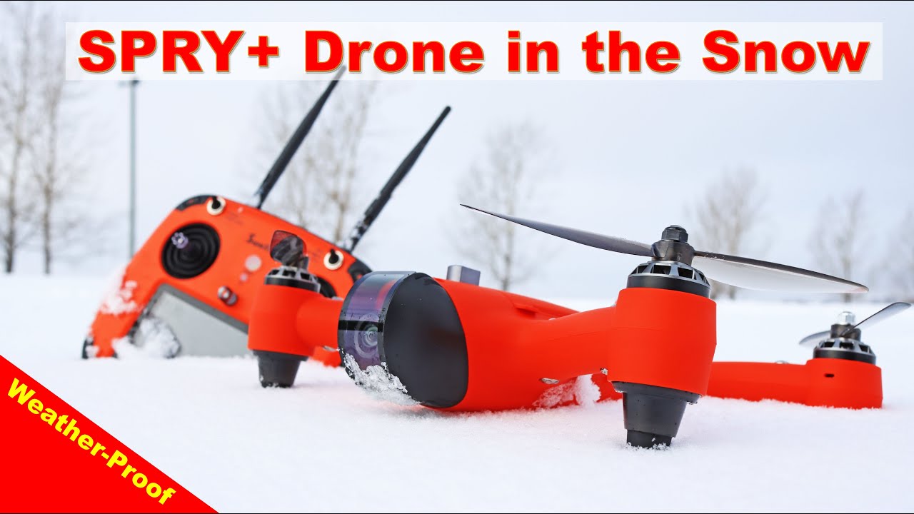 SPRY+ Drone is Snow Proof - Weather Proof - YouTube