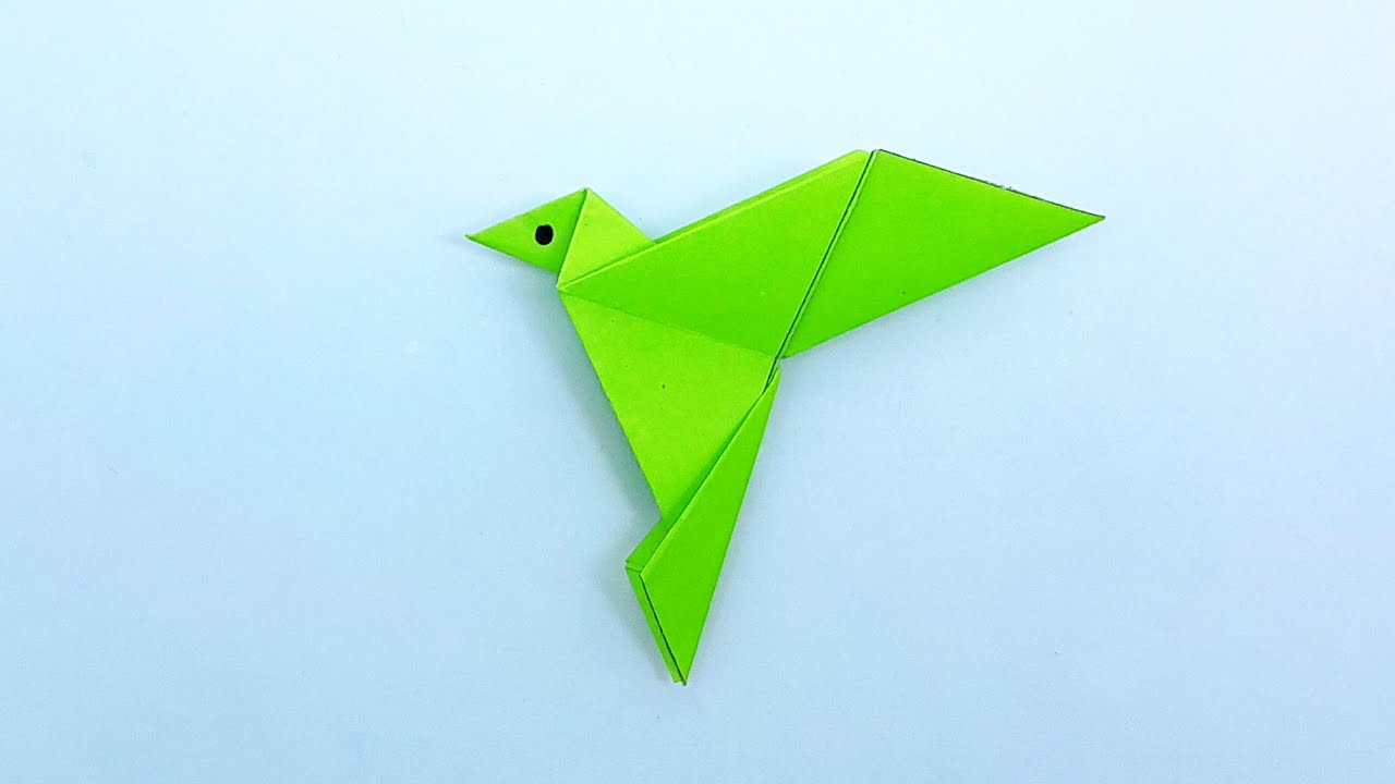 How to Make Moving Paper birds | Easy paper birds - YouTube