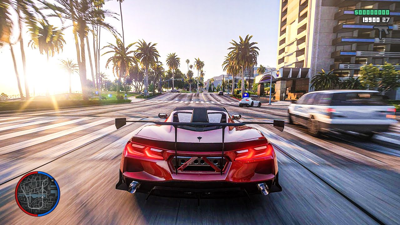 GTA 5: 4K Enhanced Photorealistic Graphics - Maxed-Out Ray Tracing Mod ...