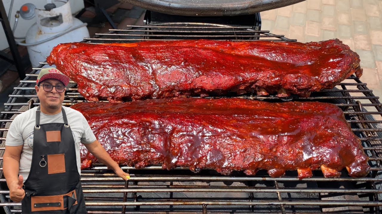Costillas Baby Back Ribs a la Parrilla. - YouTube