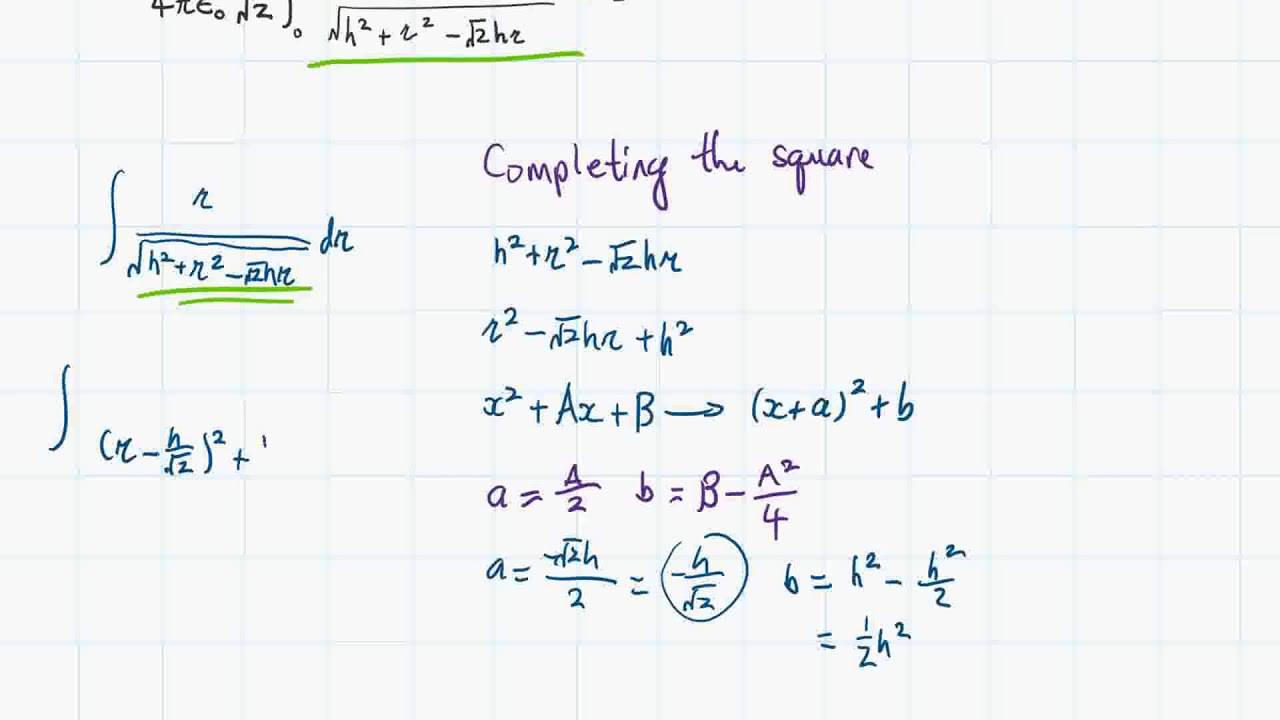 Introduction to Electrodynamics Problem 2.26 (Hard integral) - YouTube