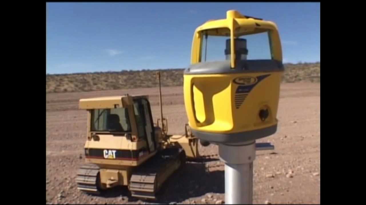 Cat® Grade Control - Laser Transmitter Setup - YouTube