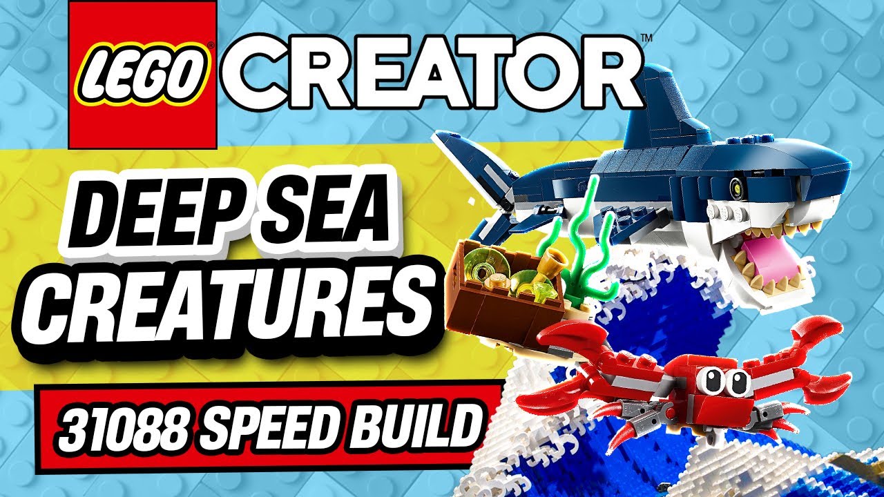 Lego | Creator 3 in 1 | Deep Sea Creatures | 31088 | Speed Build - YouTube