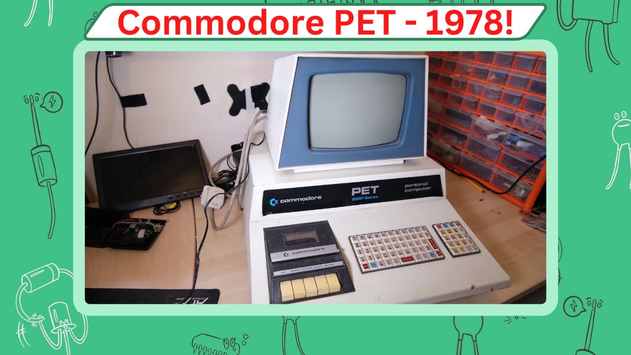 Commodore PET 2001 Repair - YouTube