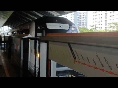 Train Ride| NSL | Alstom Movia R151 843/844 : Depart From Admiralty ...