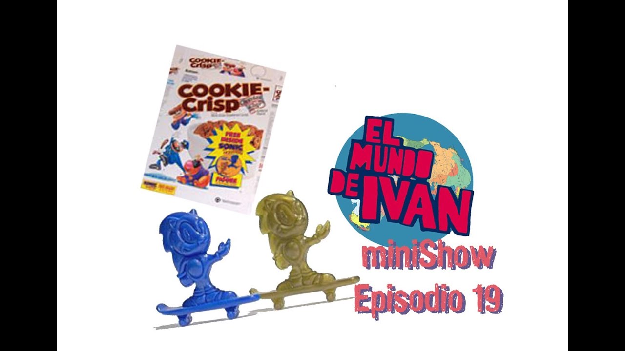 Sonic The Hedgehog Cookie Crips figura (1993) - EMDI miniSHOW Ep.19 ...