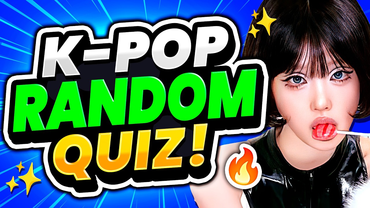 KPOP RANDOM QUIZ 2026 | MULTIFANDOM CHALLENGE - YouTube