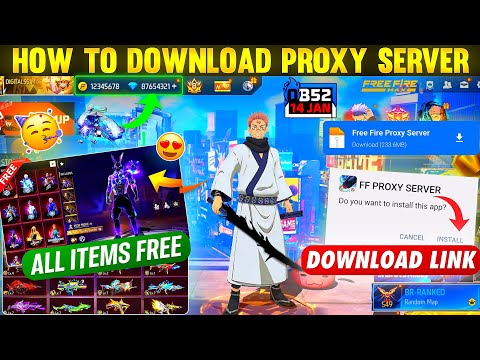 How To Download Proxy Server In Free Fire 💯😱🔥 | Free Fire Proxy Server | Proxy Server Free Fire