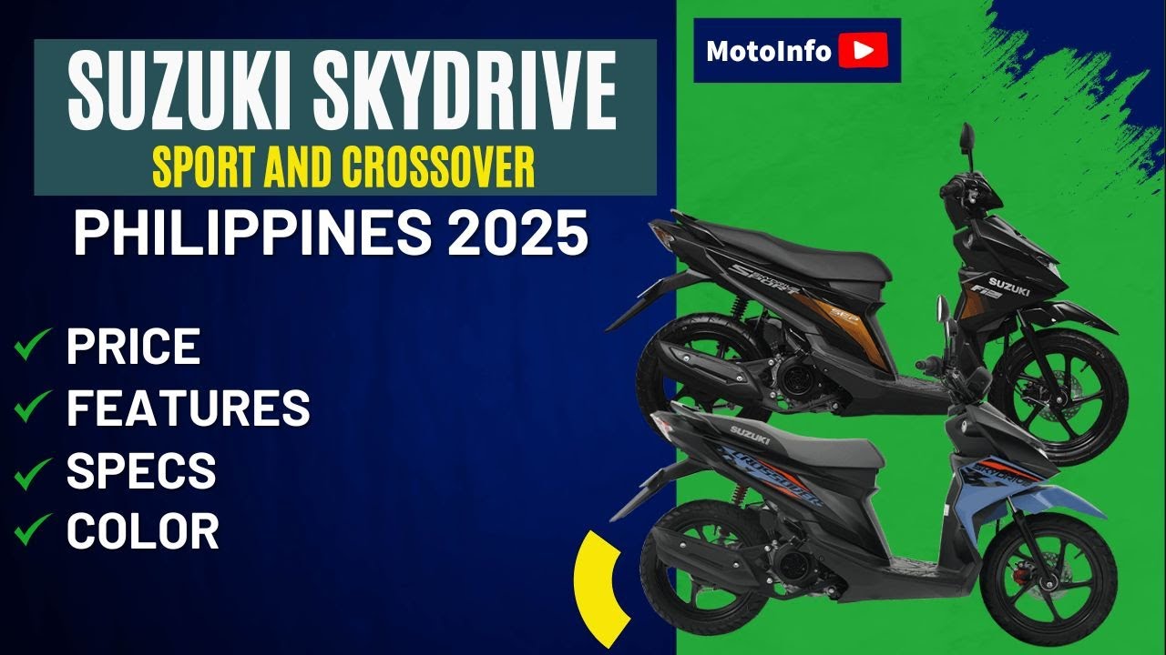 Suzuki Skydrive 2025 Stylish Scooter na Astig? | New Price & Complete Specs - YouTube