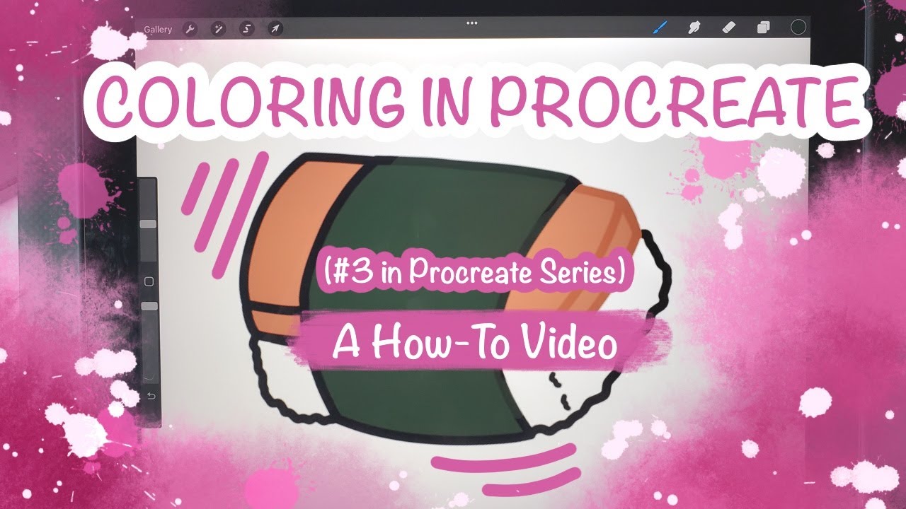 How To Color In Procreate - YouTube
