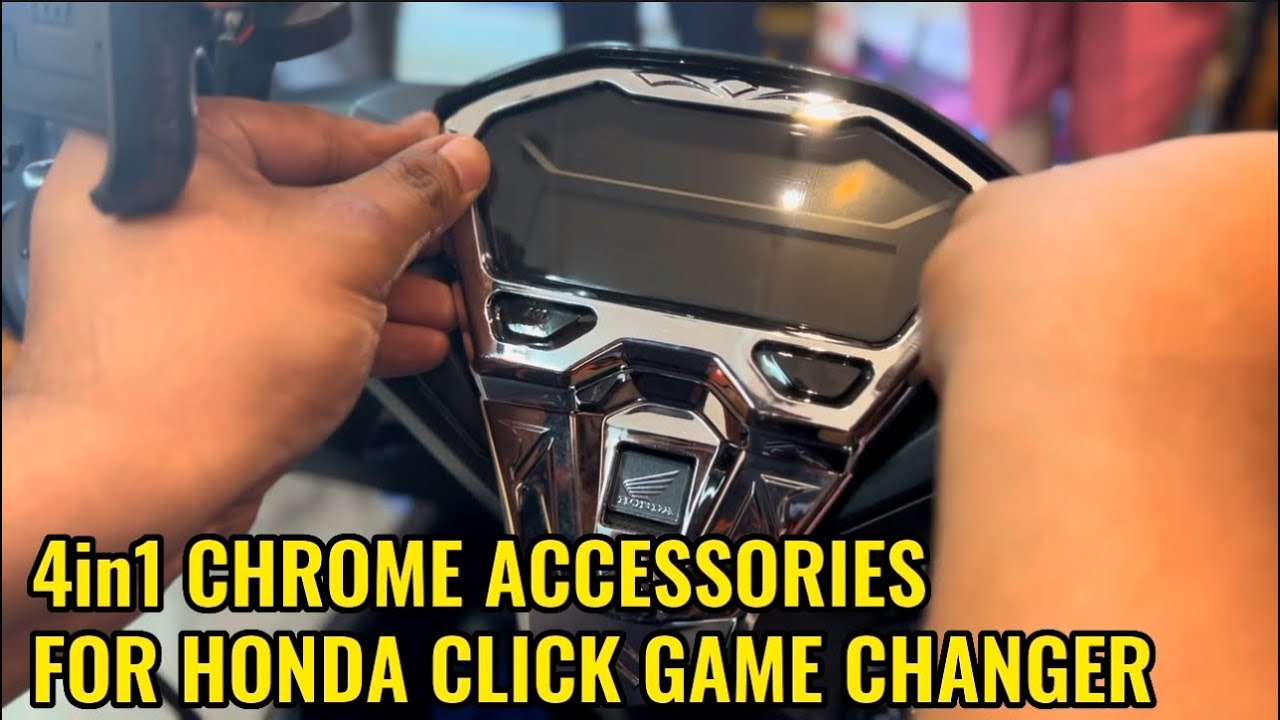 Honda Click Accessories Installation: EP20 - YouTube