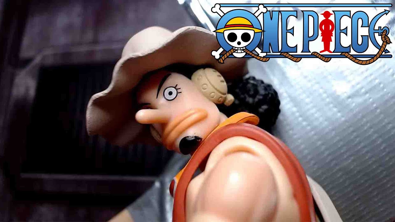 USOPP VS PERONA FIGHT! A ONE PIECE STOP-MOTION! - YouTube