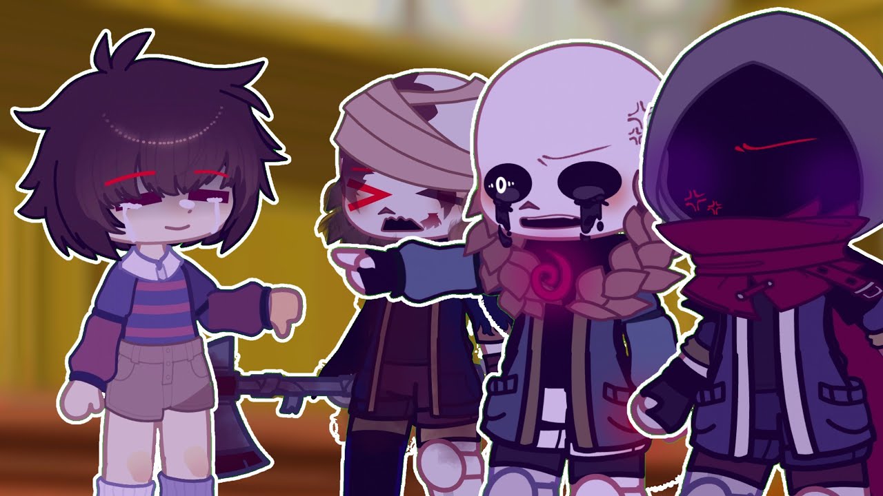 Objection! | Ft. Murder time Trio +Frisk | Undertale AU | Zizzi | - YouTube