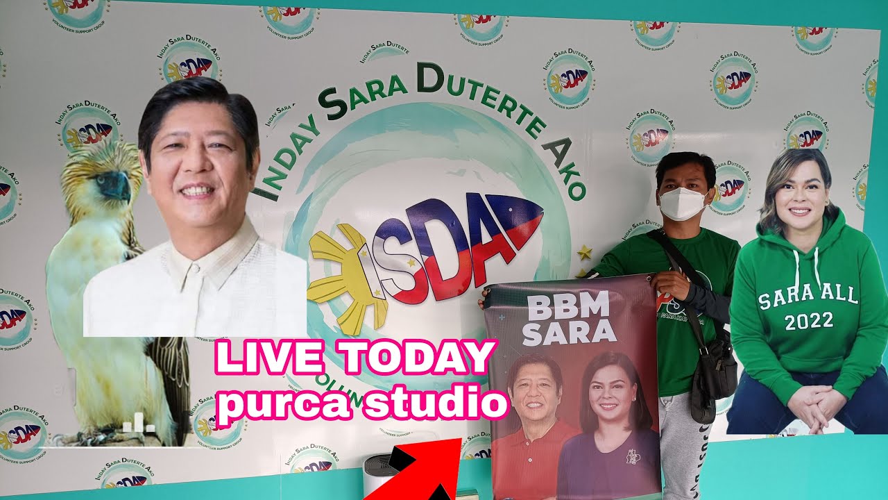 LIVE TODAY SARAH 🇵🇭BBM Headquarters Quezon Av.11-26-2021 - YouTube