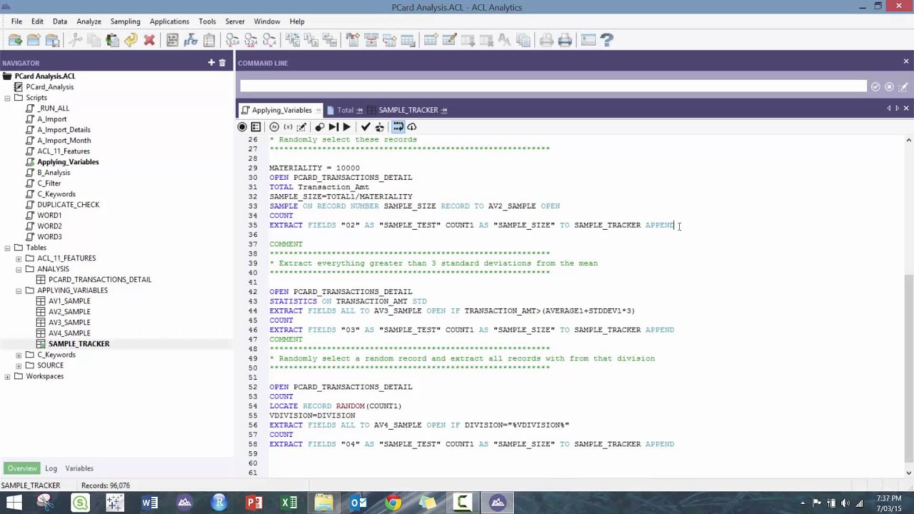 Custom ACL Analytics Workshop - Applying Variables - YouTube