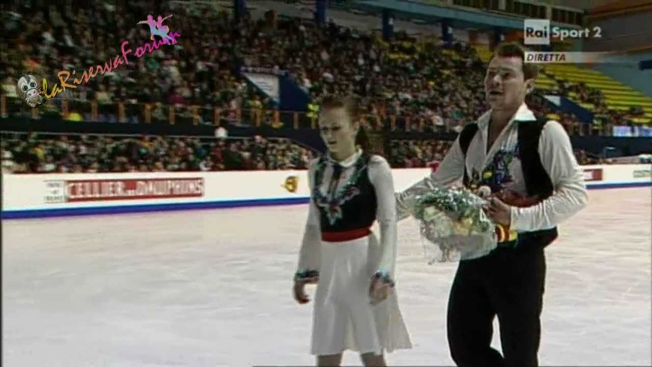 ISU ZAGREB 2013 -17/21- ICE DANCE FD - Julia ZLOBINA Alexei SITNIKOV ...