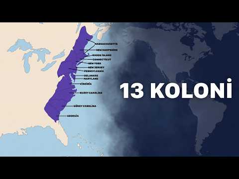 Amerika'nın 13 Kolonisi | ABD Nasıl Kuruldu? | Tarih Belgeseli