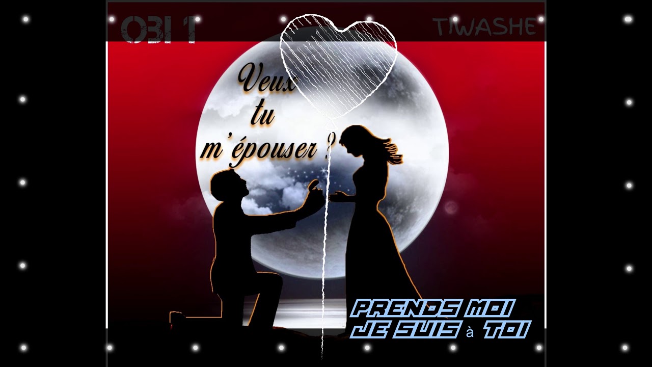Veux-tu m'épouser - OB1 feat Tiwashe (Single officiel) - YouTube
