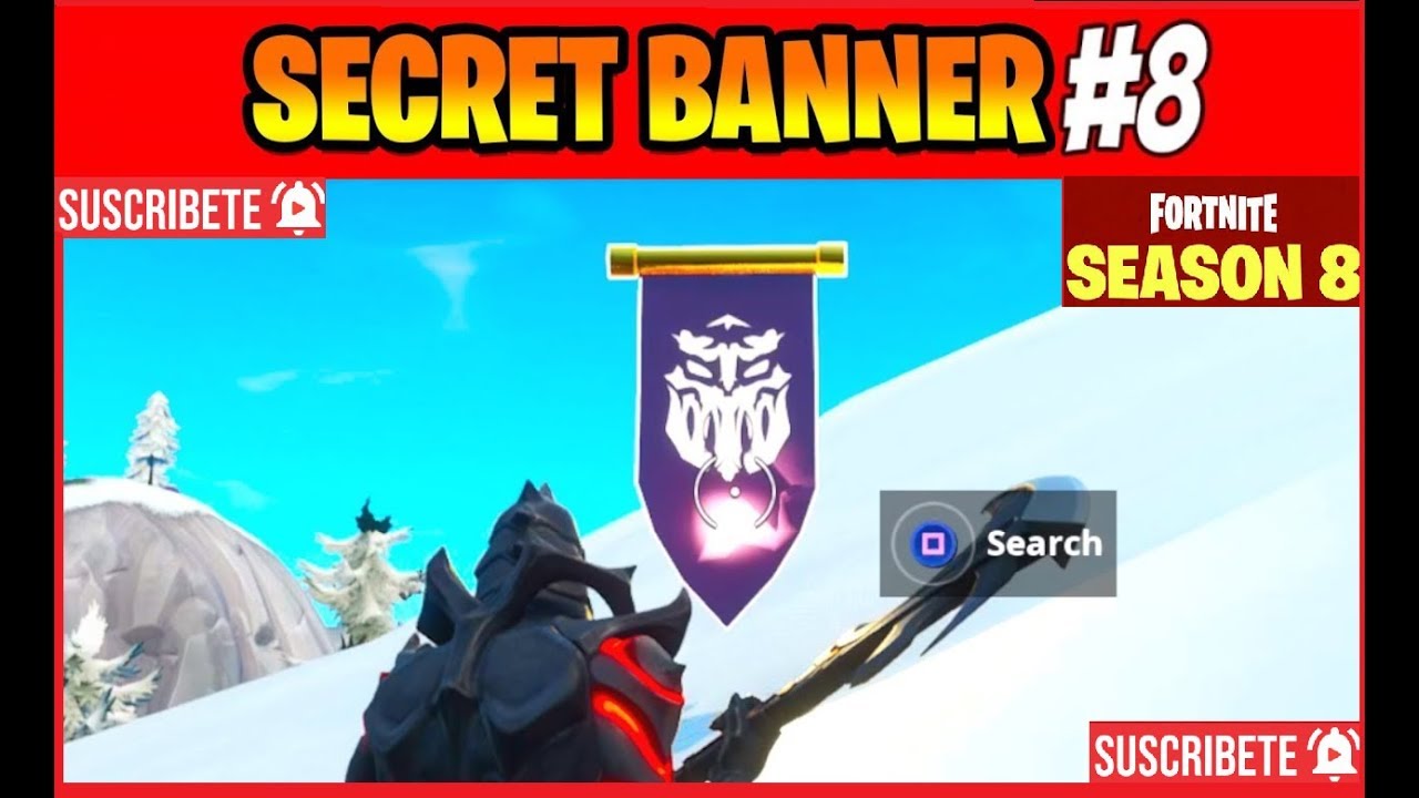 Fortnite Season 8 Week 8 Loading Screen Secret Battlestar/Banner ...