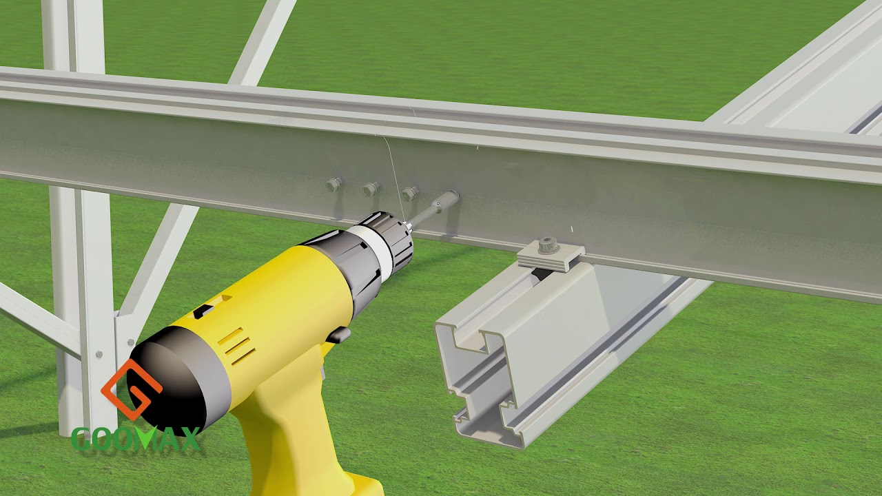 Single Pole Ground Mounting System - YouTube