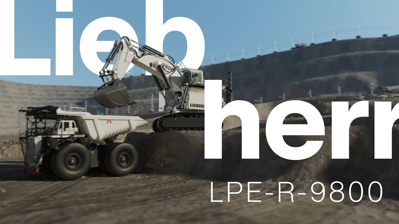 Liebherr Mining | LPE R 9800 - YouTube